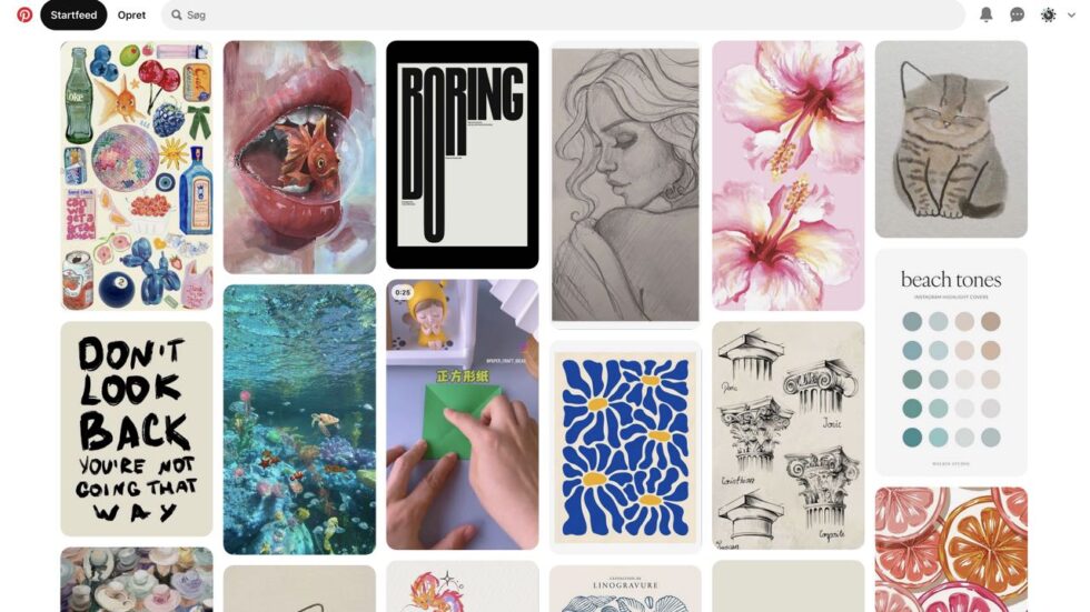 Pinterest begynder guide - kom godt i gang